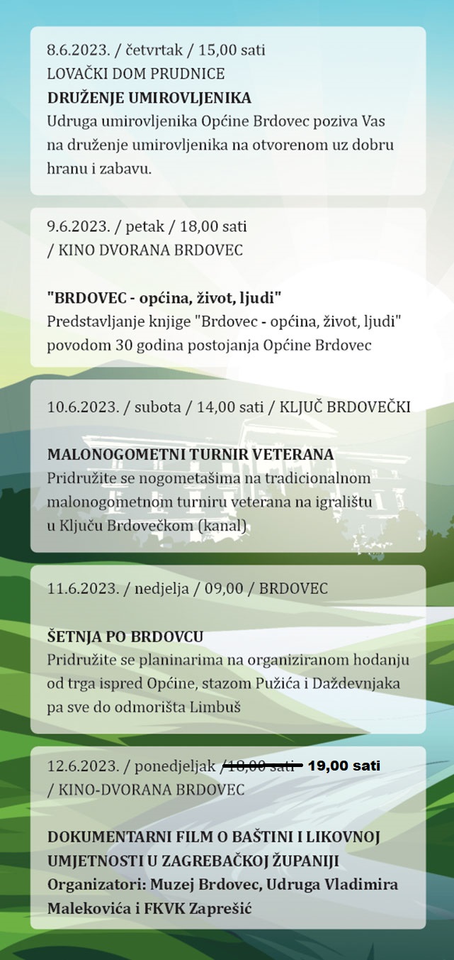 Brdovec - DANI OPĆINE BRDOVEC 2023.